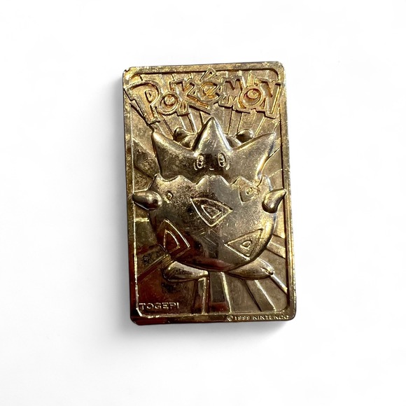 Pokemon | Toys | Pokmon Burger King Limited Edition 23k Gold Plated ...